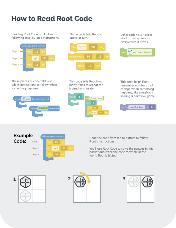 Code Break with the Root Coding Robot